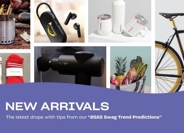 Top 10 Branded Swag Categories for 2022 | CreativeMC