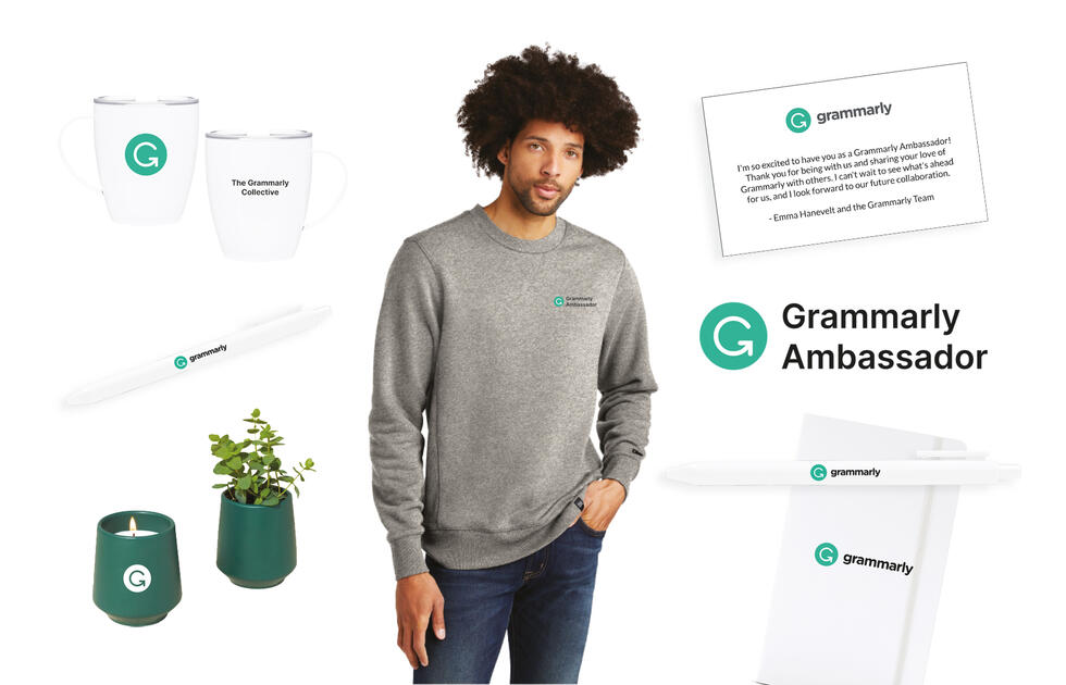 Grammarly Ambassador Program Welcome Kit | CreativeMC